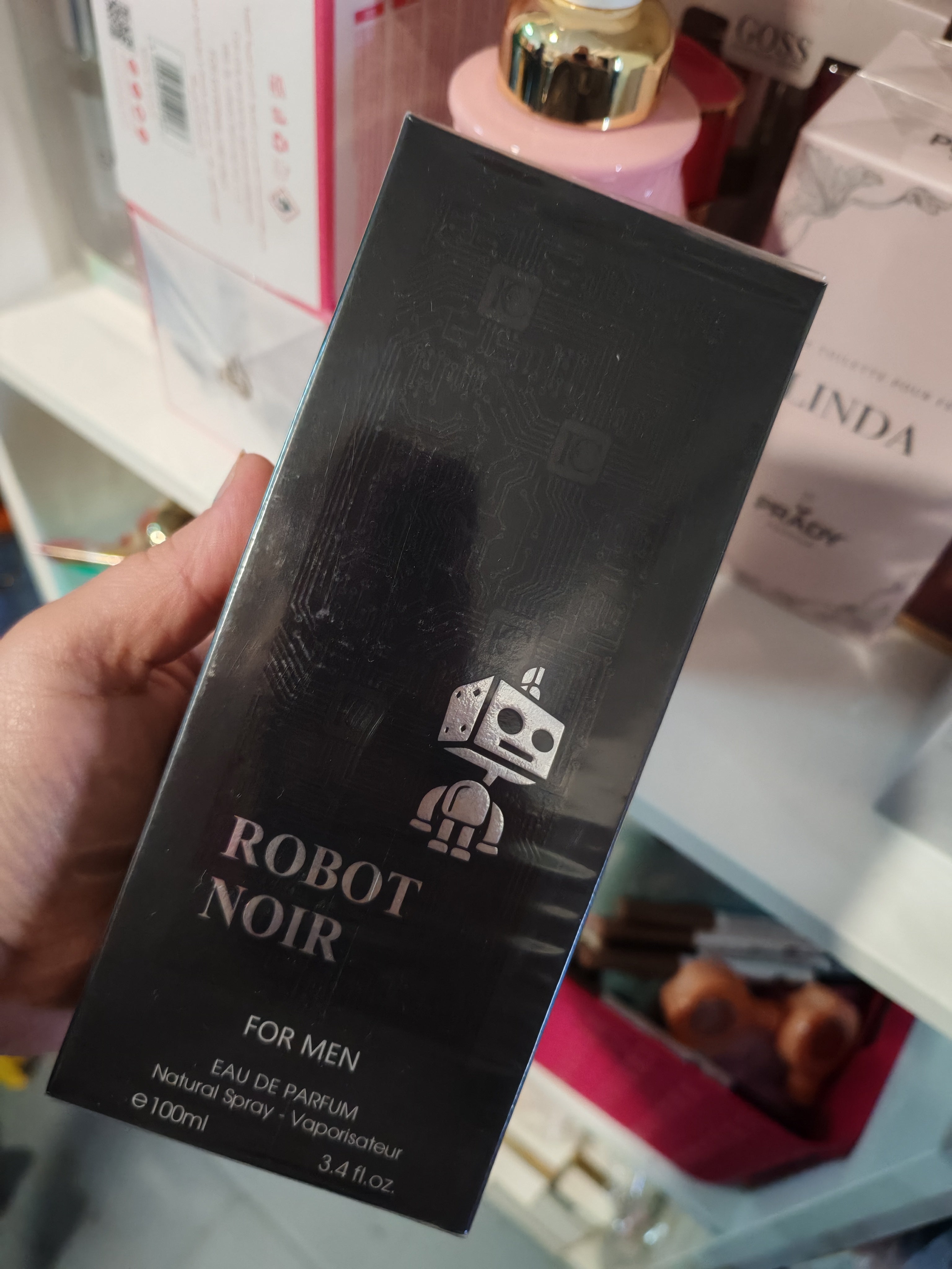 Perfume Robot black – Mas k1 simple talla